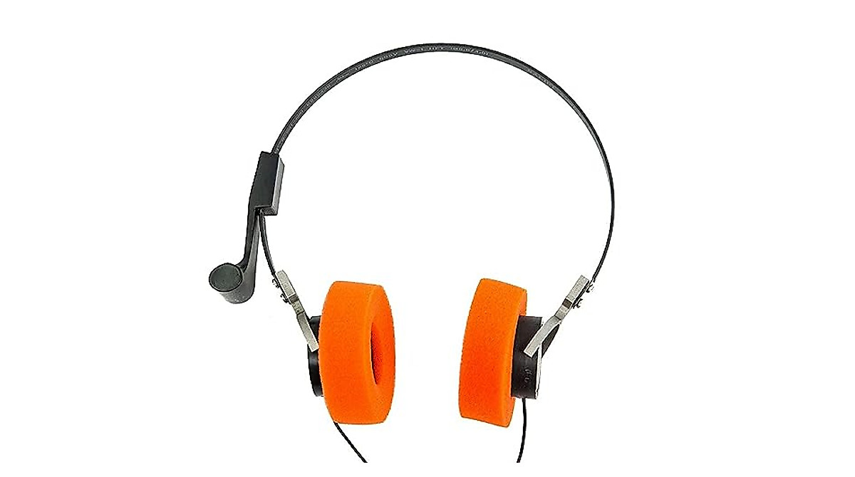 Xcoser Star Headphones - Handmade Orange Hi-Fi Stereo