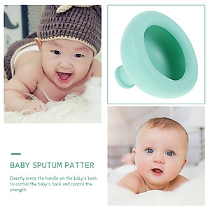 Healifty Palm Chest Percussion Cup Chest Physical Cup Silicone up Mucus Phlegm Remover Percussion Treatment for Expectoration Problem and Bed Rest Basic Nursing Work