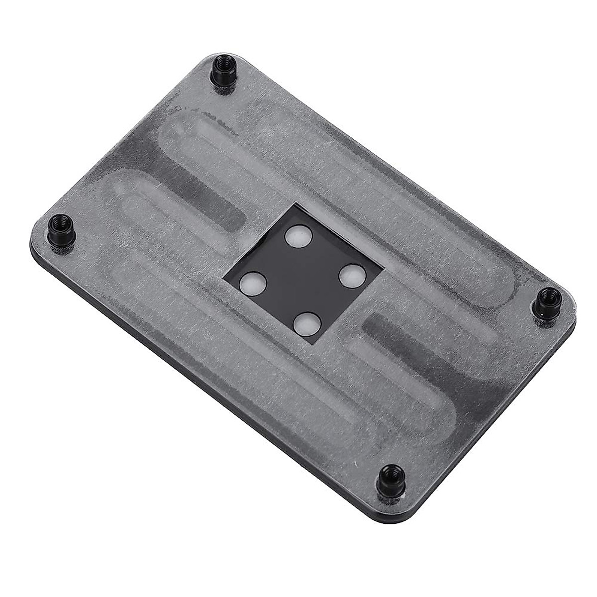 AM4 Backplane CPU Heatsink Bracket Backplane Backplate Back Sheet Iron Plate for AM4, AM4 Backplane Back Black