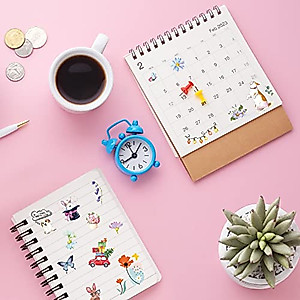 Rub on Transfers for Crafts Furniture Transfers Rub on Stickers Flower Plant Animal Country Style Rub on Transfers Decoration for Diary Album Journals DIY 8 Sheets