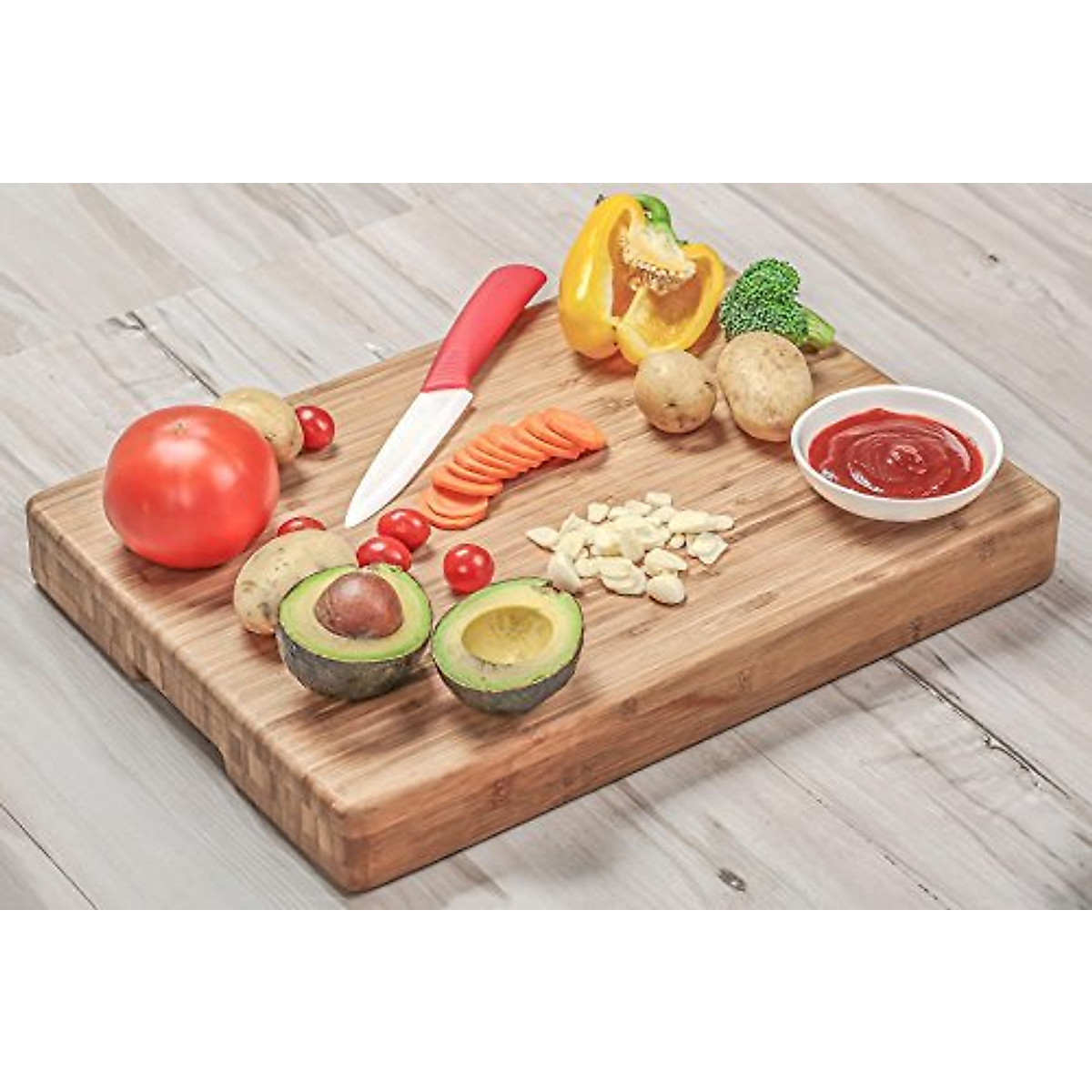 heim concept cutting Board (With Handles: 17'' x 12'' x 2'')