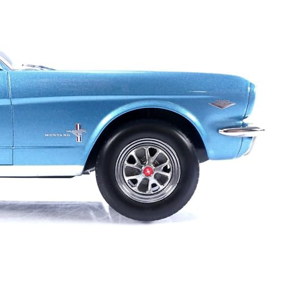 Norev - for Mustang Hard Top Coupe - 1965-1/18, Turquoise Metallic