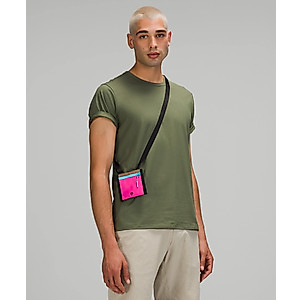 Lululemon Athletica Ever Ready Crossbody Wallet (Sonic Pink/Cacao/Black)