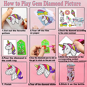 Huastyle Decorate Your Own Cute Water Bottle for Girls, Crafts for Girls Ages 6-8 8-12, Arts and Crafts for Kids 5 6 7 8 9 10 11 12 Year Old Birthday Christmas Gift