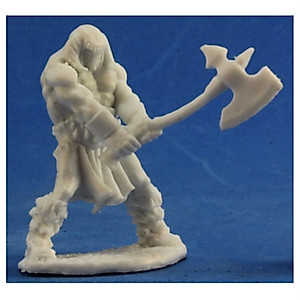 REAPER Bones Cuth Wolfson, Barbarian Male
