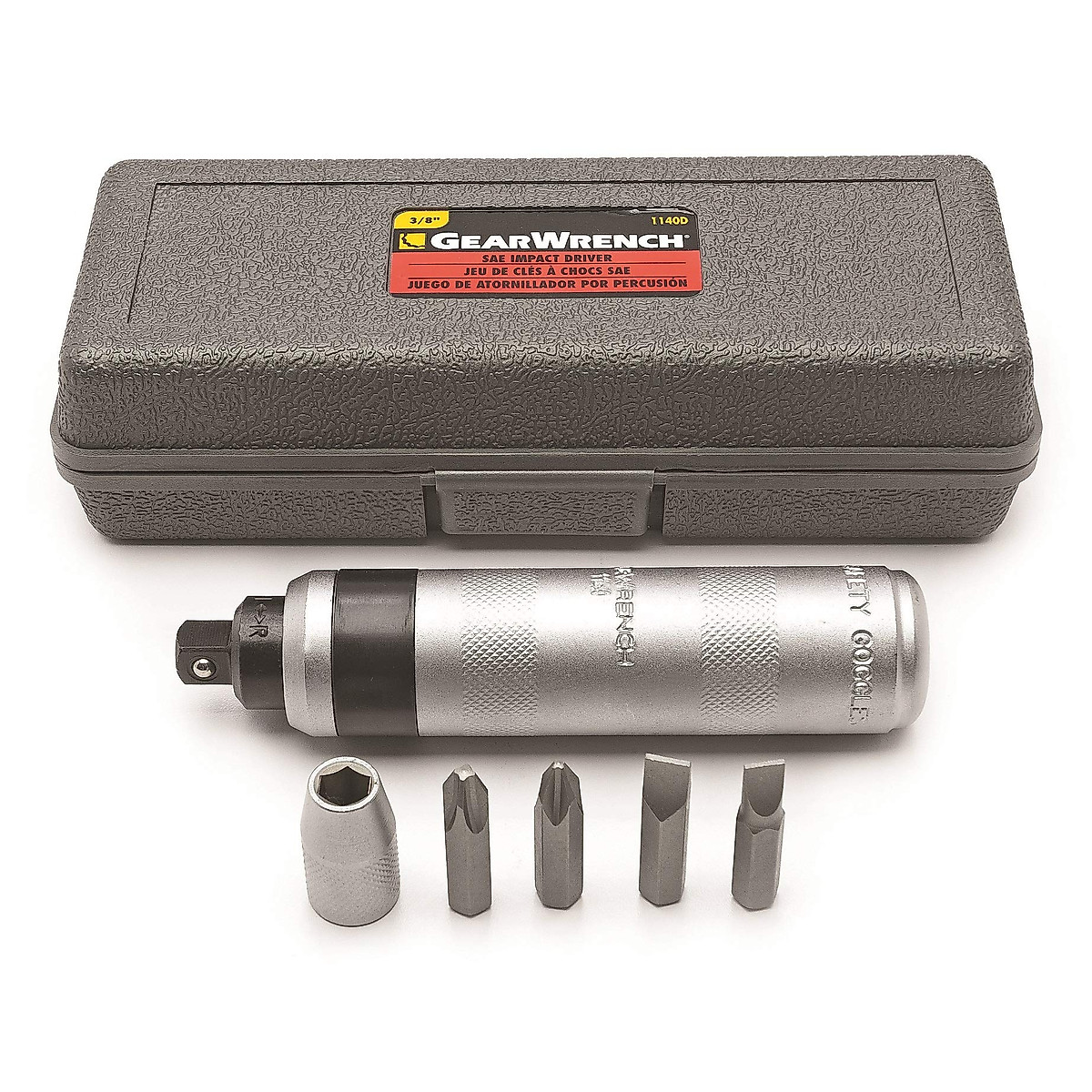 GEARWRENCH 6 Pc. 3/8" Drive Impact Driver Set - 1140D