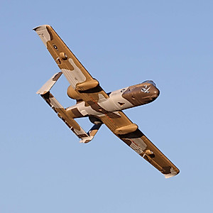 E-flite RC Airplane UMX A-10 Thunderbolt II 30mm EDF BNF Basic Transmitter Battery and Charger not Included with AS3X and Safe Select 562mm EFLU6550