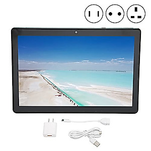 10.1 Inch Tablet,Octa Core Processor,Portable Kid Tablet,3G RAM 64G ROM 4G Network Call Tablet PC for Android, Fast Charging Tablet(Green)