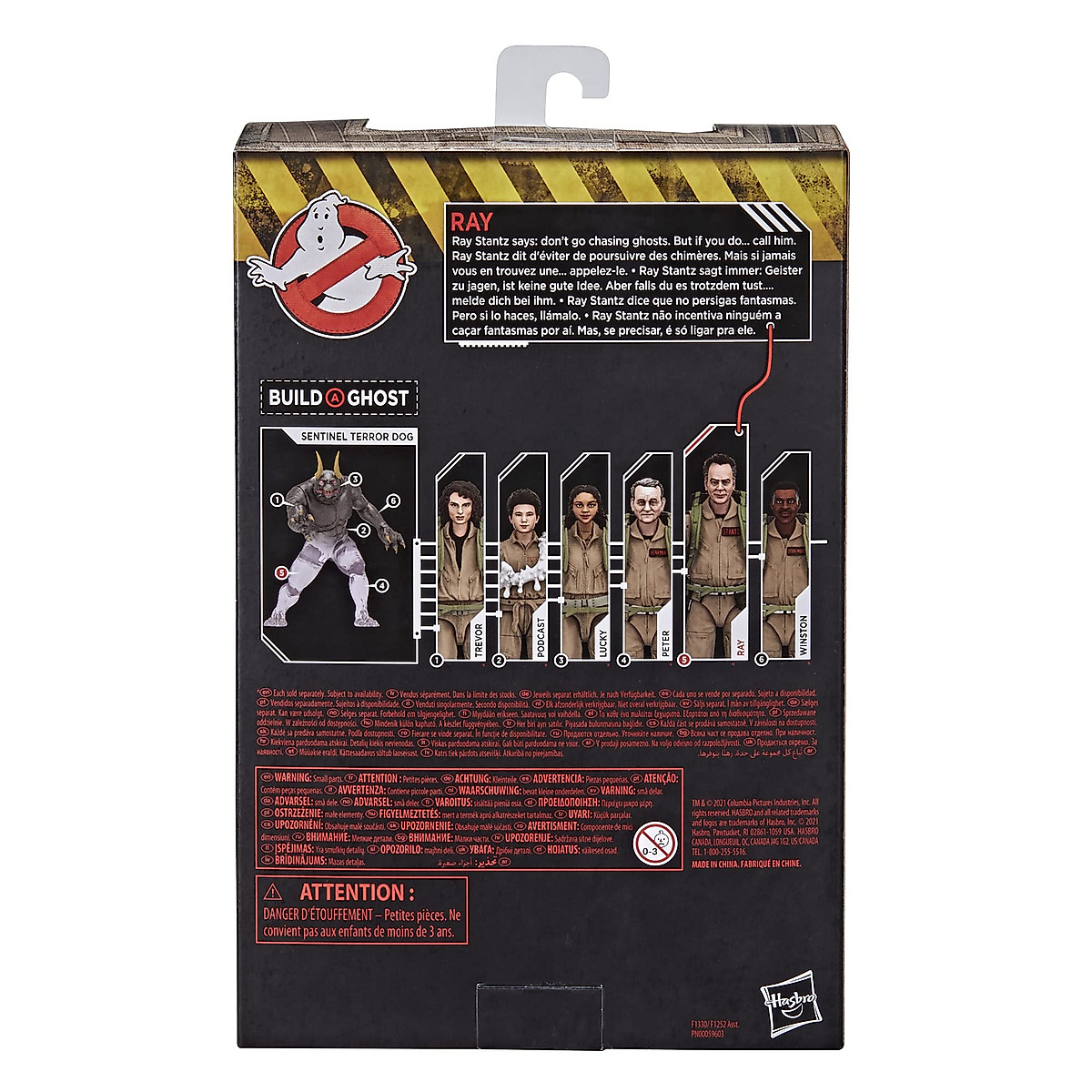 Hasbro Ghostbusters Plasma Series Ray Stantz Toy 6-Inch-Scale Collectible Afterlife Figure with Accessories, Kids Ages 4 and Up (F1330)