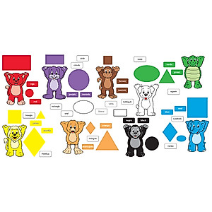 TREND enterprises, Inc. T-8010 Colors & Shapes (EN/SP) Bulletin Board Set