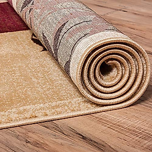 Well Woven Barclay Hannover Ivory Modern Area Rug 2'3" X 3'11"