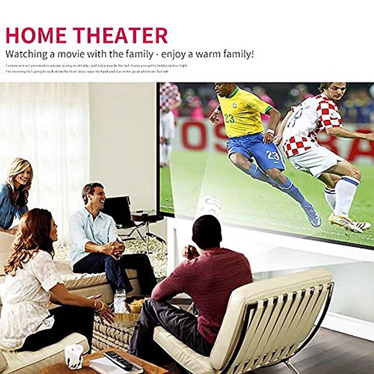 Mini Led LCD Projector, 600 Lumen, 3.5Mm Audio, 320X240 Pixels, Hdmi USB Mini Projector, 20-60 Inch Projection, Home Media Player, 1080P Hd Projection,Black