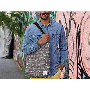 Family Tree Tote Bag - 15x15 inch Pedigree Purse for Genetics and Science Lovers, Girls in STEM