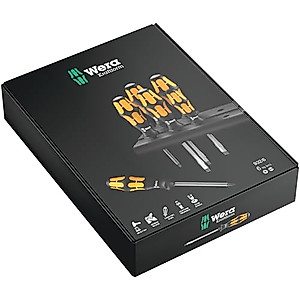 Wera - 5018282001 932/6 Kraftform Plus Screwdriver Set and Rack, 6-Pieces
