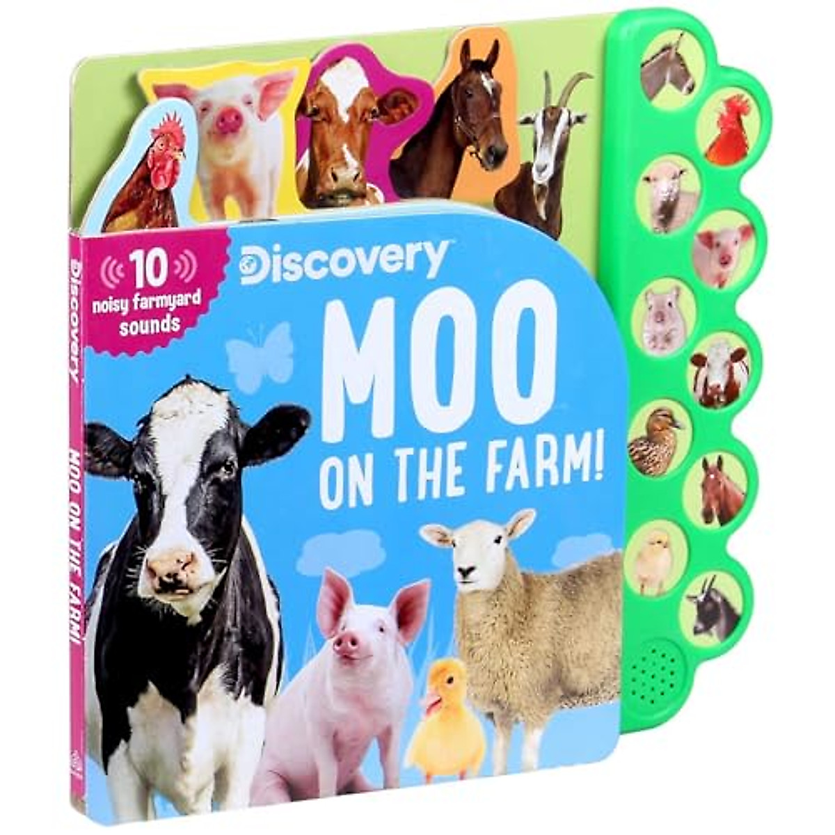 Discovery: Moo on the Farm! (10-Button Sound Books)