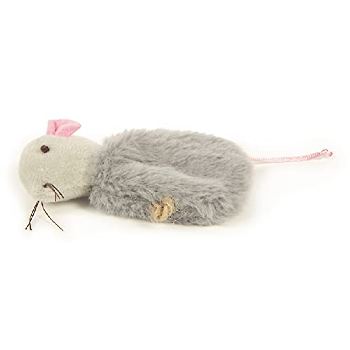 SmartyKat Madcap Mania Refillable Plush Catnip Cat Toy, Includes Catnip Tube - Randomly Selected Color, One Size