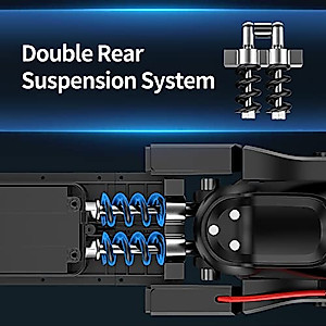 VOBETSCOOTER Electric Scooter,350W Motor,8.5" Solid Tires, 19 Miles Range, 19Mph Folding Commuter Electric Scooter for Adults