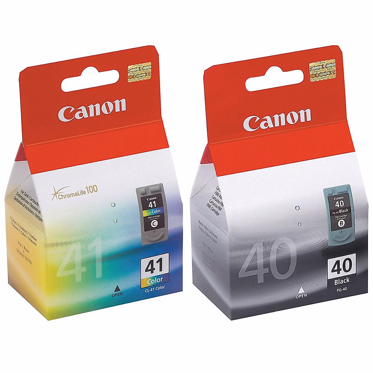 Canon PG-40 and CL-41 Ink Cartridge Set NEW