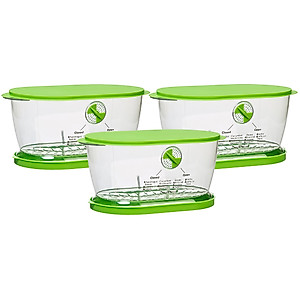 Prepworks from Progressive LKS-06 Lettuce Keeper(3 Pack)