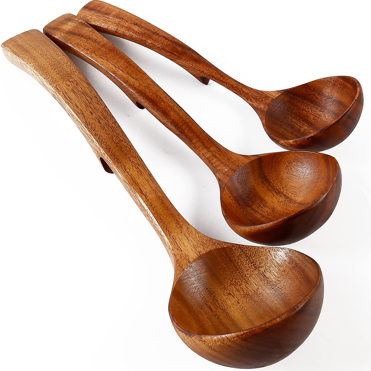 Wooden Cooking Utensils Kitchen Utensil,NAYAHOSE Natural Take Wood Kitchen Utensils Set - Nonstick Hard Wooden Spatula and Wooden Spoons
