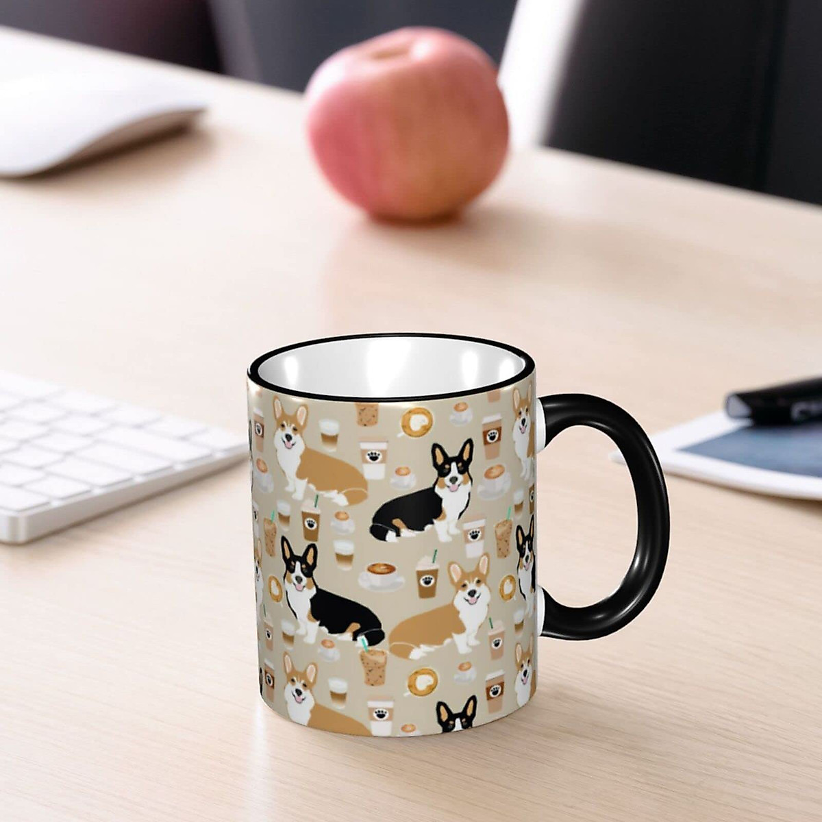 Corgi Mug Corgi Gifts, Corgi Gifts For Corgi Lovers Cute Coffee Mug Tea Cup Novelty Gifts Mug(12oz)