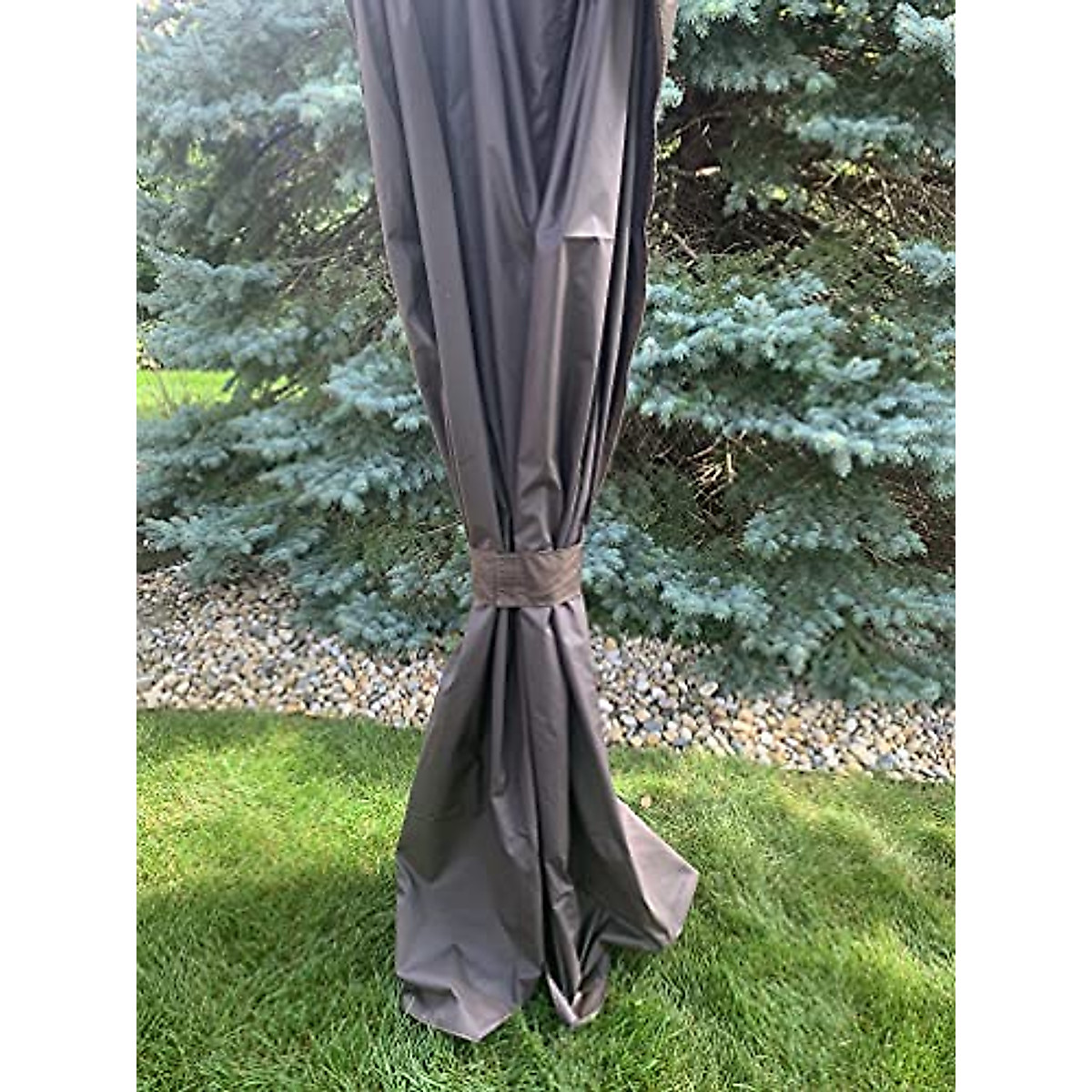Universal Privacy Curtains for 10'x12' Gazebo by Outdoor Casual - Fits Sambra, Concord, Edison and More