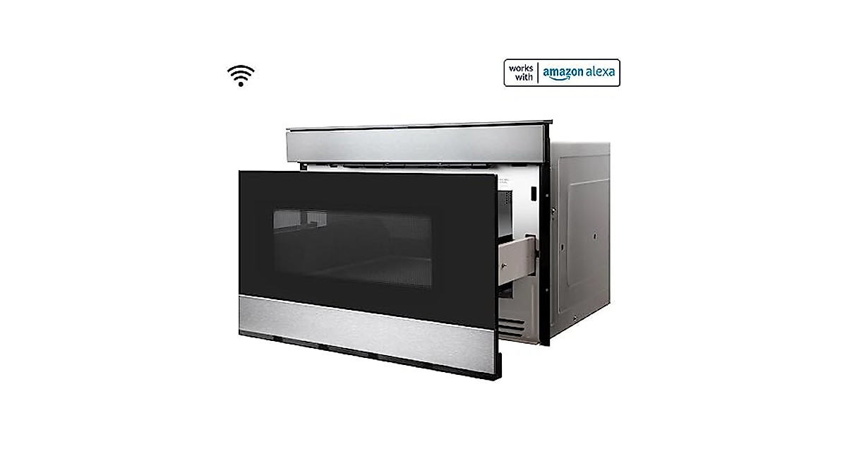 Sharp 24" Smart Microwave Drawer with Voice Control