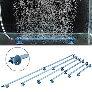1 Pcs Air Bubble Aeration Tube for Aquarium Wall Air Diffuser Oxygen Pump Diffuser Accessory for Fish Tank (28in)