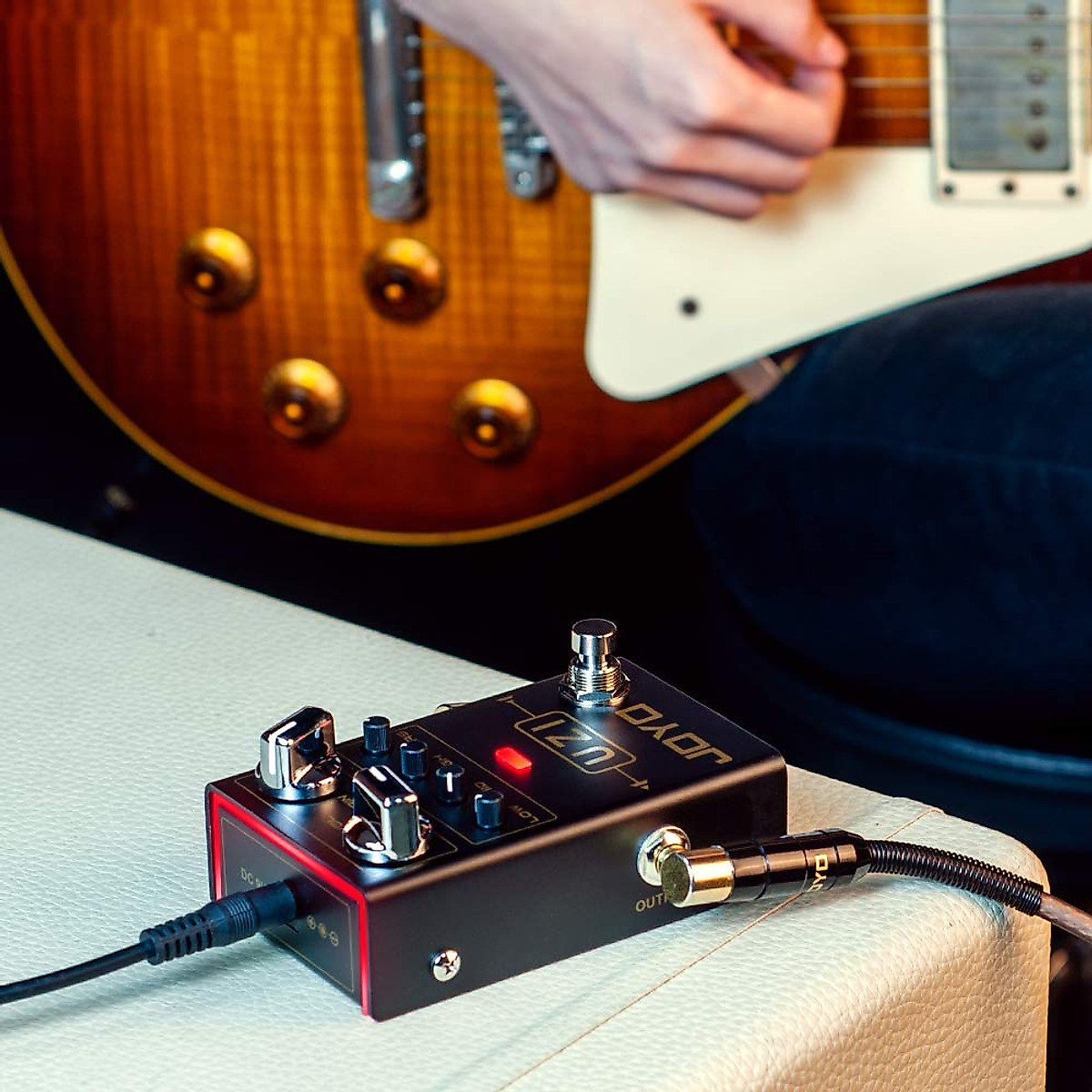 JOYO R-06 Looper Drum Machine Bundle with R-03 Metal Distortion Effect Pedals for Electric Guitar Most Frequently Combination Budget