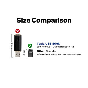 Zell Technologies Sandisk USB Flash Drive, Boombox, 3.1 USB Flash Drives for Tesla Model S/3/X/Y- Black