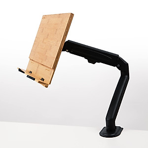 Wisdom Stands Laptop Stand & Book Stand - Highly Adjustable Computer Riser and Book Holder for Desk - for Large & Small Laptops, Books & Tablets - Up to 13 lb - Large Size 15.4 x 11 inch