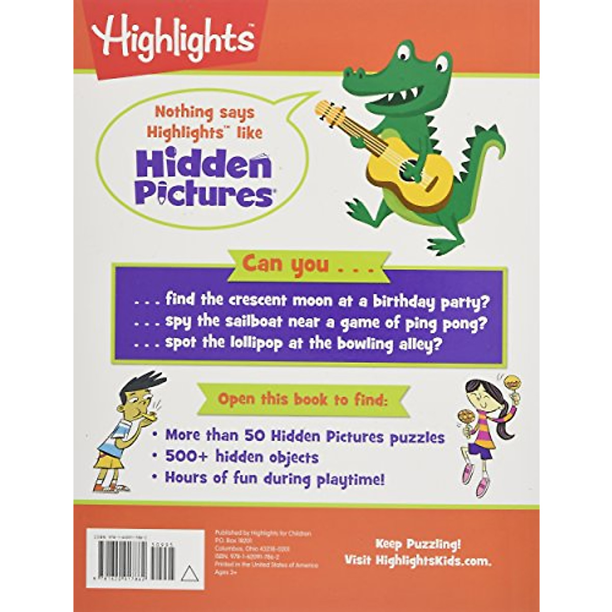 Playtime Sticker Puzzles (Highlights™ Sticker Hidden Pictures®)
