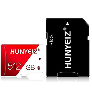 512GB Memory Card Micro SD Card 512GB High Speed Class 10 for Android Smartphone/Digital Camera/Tablet/Notebook and Drone(512GB)