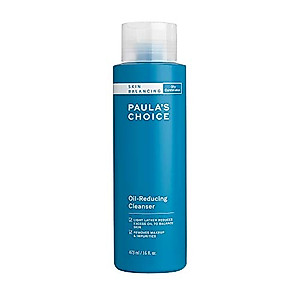 Paula's Choice SKIN BALANCING Oil-Reducing Cleanser with Aloe, Face Wash for Oily Skin & Large Pores, 16 Ounce