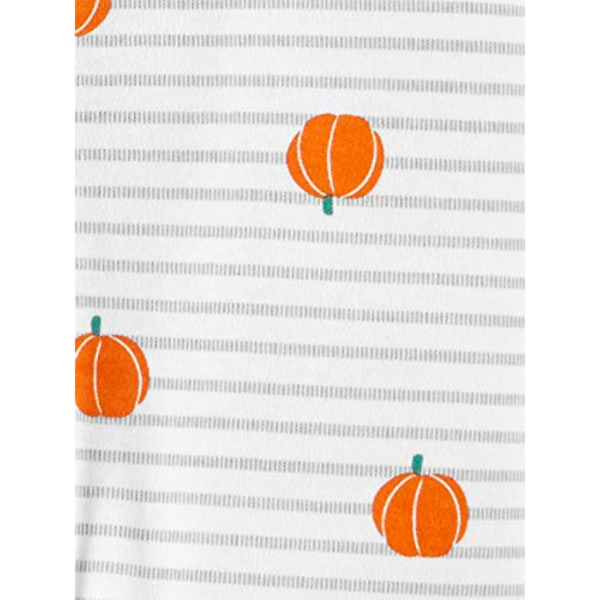 Simple Joys by Carter's Unisex Babies' Halloween Cotton Snap Footed Sleep and Play, Pack of 2, Skeleton/Halloween Pumpkin, Preemie