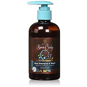 I Am Born Curly Aloe Shampoo & Wash - 8 Oz