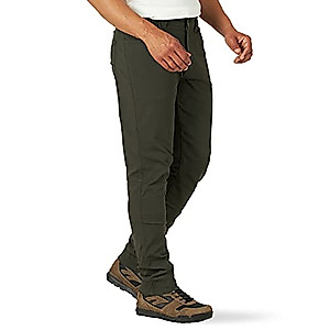 ATG by Wrangler Men's 5 Pocket Outdoor Pant, Peat, 34W x 30L