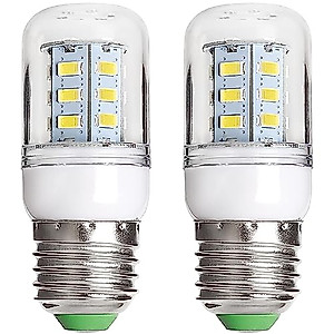 5304511738 LED Refrigerator Light Bulb for Frigidaire Crosley Ken More Refrigerator, 3.5W KEI D34L Refrigerator Bulb Replace PS12364857 AP6278388 (85V-265V White Light) - 2 Pack