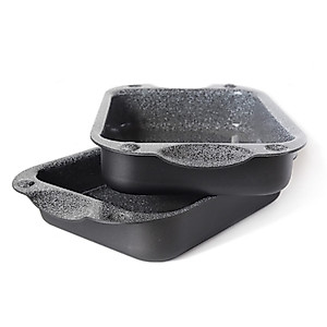 DaTerra Cucina Covered Roaster - With Natural Nonstick Ceramic Coating, Safe For StoveTop and Oven Use