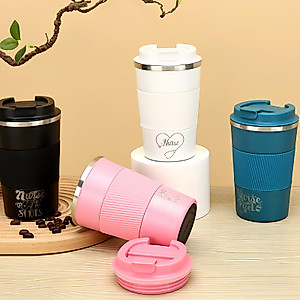 Topphopy 6 Pcs Nurse Gift Bulk Nurse's Day Appreciation 12oz Tumbler Insulated Travel Coffee Mug with Leakproof Lids Thank You Funny Nurse Cup Nursing Week Day Graduation Gift (12OZ, FUNNY)