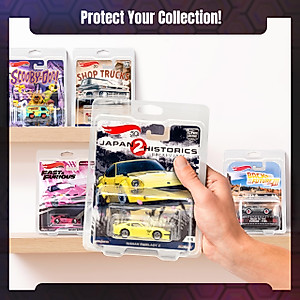 Sterling Protector Case Model 17403 Premium Line 20 Pack for Hot Wheels Premium Diecast, Fits Card Size 6.5 x 5.25 inches Durable Acid-Free Clear Storage Clamshell
