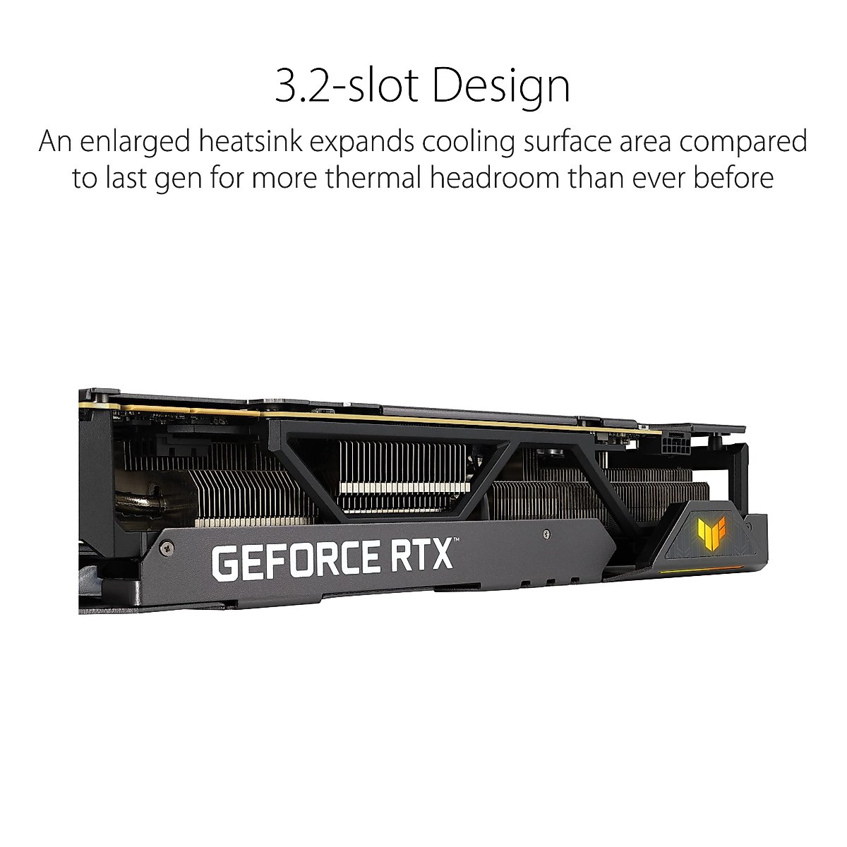 ASUS TUF Gaming NVIDIA GeForce RTX 3090 Ti OC Edition Graphics Card (PCIe 4.0, 24GB GDDR6X, HDMI 2.1, DisplayPort 1.4a, Dual ball Fan Bearings, Military-grade Certification, GPU Tweak)