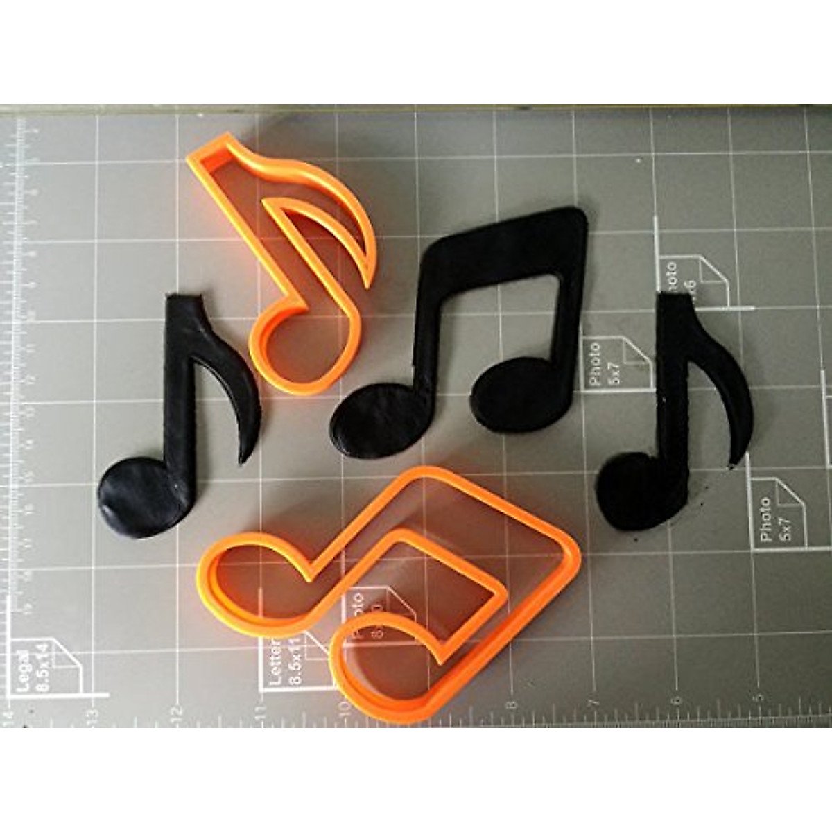 Music Combination Note Cookie Cutters (Set of 3)