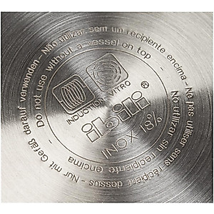 Ibili Stainless Steel Induction Adapter Plate, Heat Diffuser for Gas Stove and Electric Stove, Dishwasher Safe, 5.5 Inches - Made in Spain