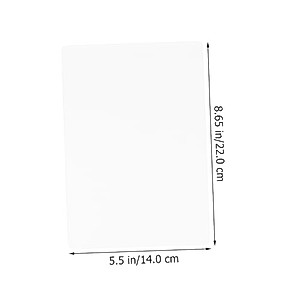 GRADENEVE 10pcs Copying Board Drawing Board for 3D Printing Pen Drawing Tool Convenient Painting Mat 3D Drawing Paper Templates 3D Printing Pen Mat Basic Template Plastic