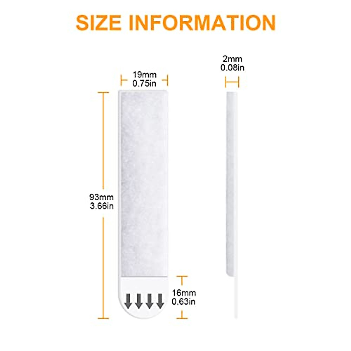 Ainiv 32-Pairs(64 Strips) Large Picture Hanging Strips Heavy Duty, Adhesive Hook and Loop Mounting Tapes Damage Free No Nails Picture Hangers for Frame Hanging Poster Strips Christmas Decorations