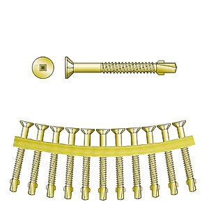 SIMPSON STRONG TIE CO,INC. TB1460S 6MM X 60MM (#14 X 2-3/8IN) YZ