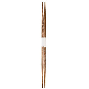 Restaurantware 9.5 Inch Wooden Chopsticks 100 Carbonized Chinese Chopsticks - With Both Pointed Ends Sustainable Cedar Noodle Chopsticks Disposable For Home Or Take Outs