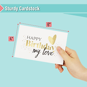 Mr. Pen- Birthday Cards, 20 Pack, Birthday Cards with Envelopes, Blank Inside Birthday Cards, Assorted Birthday Cards, Happy Birthday Cards Bulk, Birthday Card Assortment, Box of Birthday Cards