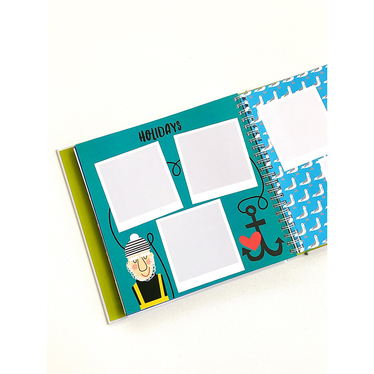 Lucy Darling Baby Journal - Stylish, Eco-Friendly 106 Pages for Recording Precious Milestones, Just Add Photos and Writing